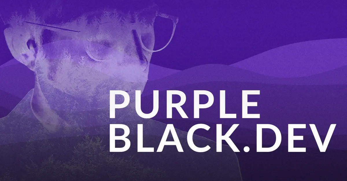 purpleblack.dev - Home
